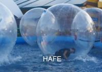 China Inflatable 2m PVC Transparent Water Walking Ball With Zippers For Pool Pond Beach for sale