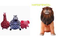 China Custom Inflatable Animal Replicas 3m Inflatable Lion For Park Zoo Museum Decoration for sale