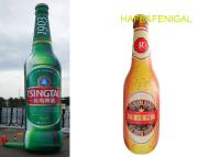 China Custom 3m Inflatable Beer Or Champagne Bottle Replica For Advertising And Branding for sale