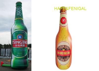China Custom 3m Inflatable Beer Or Champagne Bottle Replica For Advertising And Branding for sale