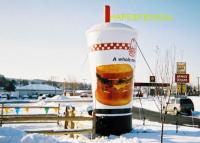 China Custom 3m 10ft Inflatable Coffee Cups Replica For Advertising And Branding for sale