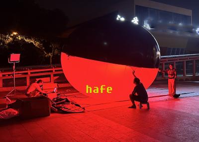 China Air Filled Or Helium-Filled Ellipse Shaped Led RGBW Balloon Light For Film DMX Control for sale