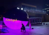 China Ellipse LED Rgbw Balloon Lights For Film Outdoors Or Indoor Churches Theaters Lighting for sale