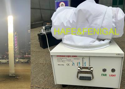 China 1000W 100000 Lumens 120VAC/220VAC Portable Mobile Inflatable Tower Light Up to 5m for sale