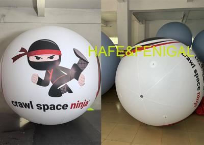 China Customized 1.5m/5ft Inflatable PVC Ads Balloon Logo Printing Hanging Use for sale