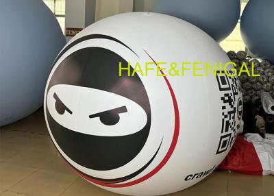 China Customized 2m/6.5ft PVC Ads Balloon With Brand Logo Printing For Hanging Or Flying Use for sale
