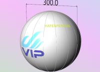 China 10ft 3m Inflatable Ads Balloon With VIP Logo Printing Mounted On Truss Or Ceiling Use for sale
