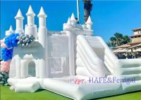 China Princess Inflatable Trampoline Slide  White Bounce House Jumping Castle for  Inflatable Bouncer for sale
