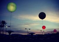 China Waterproof Inflatable Balloon Light Event Gatherings 4m With Tripod Stand for sale