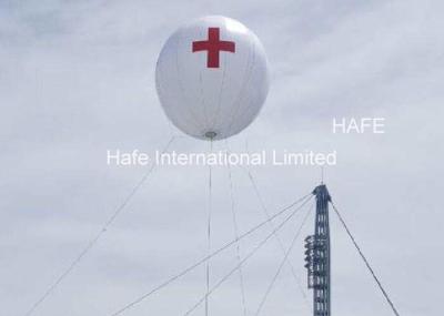 China Rough Guide Red Corss Helium Filled Lighting Balloons With HMI - Light for sale