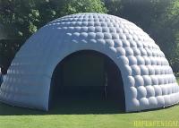China 5m Inflatable LED Lighting Dome Tent For Outdoor Exhibitions Picnic Camping for sale