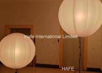 China 1.6 M Inflatable Lighting Decoration , Led Inflatable Balls 2x650W Tungsten Lamp for sale