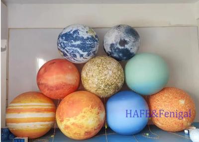 China 1-3m Planet Art Balloon With LED Light Event Atmosphere Decoration Support Customization for sale