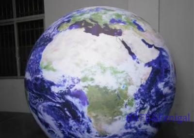 China Event Decoration Atmosphere Inflatable Globe Light LED With Continuous Inflation Design Supports Customization for sale