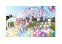 China 10ft X 16ft Tarpaulin PVC Inflatable Bubble House Tent For Family Fun Outdoor Leisure for sale