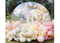 China 16ft Tarpaulin PVC Inflatable Bubble House Tent For Wedding Decor And Kids Fun for sale