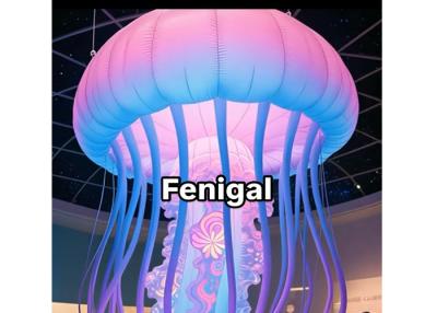 China Inflatable Luminous Jellyfish For Art Exhibitions Oceanariums Science Museums for sale