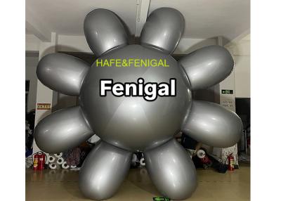 China Silver Inflatable Flowers For Art Exhibitions Fashion Events Brand Creative Displays for sale