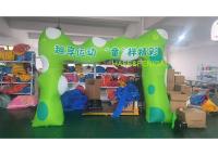 China 3m Green Inflatable Arch For Kindergarten School Sports Events for sale