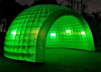 China 8mX 5m Inflatable Dome Tent With Dynamic RGB Lighting As Experiential Marketing Shelter for sale