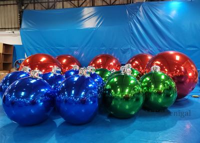 China Customizable Festive Atmosphere Decoration Inflatable Mirrored Balloons Hung for sale