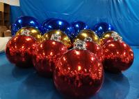 China Giant Christmas Festival Atmosphere Decoration Inflatable Mirror Ball Support Customized Size And Color for sale