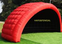 China 6m X 4m X 3.5m Inflatable Red Dome Tent For Exhibitions Product Launches Or VIP Areas for sale