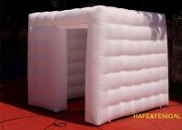 China 3m Inflatable RGB Lighting Cube Tent for Events and Glamping for sale