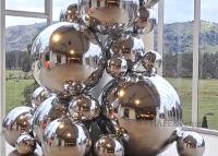 China 4ft 5ft 6ft Inflatable PVC Shiny Mirror Balloons For Luxury Wedding And Birthday Decorations for sale