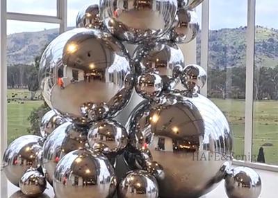 China 4ft 5ft 6ft Inflatable PVC Shiny Mirror Balloons For Luxury Wedding And Birthday Decorations for sale