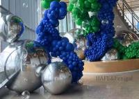 China Event Party Stage Club Store Decoration Advertising PVC Inflatable Mirror Ball for sale