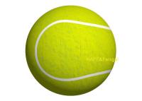 China 3m 10ft Helium Tennis Ball PVC Inflatable With Full Printing For Sports Promotions for sale
