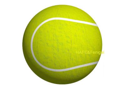 China 3m 10ft Helium Tennis Ball PVC Inflatable With Full Printing For Sports Promotions for sale