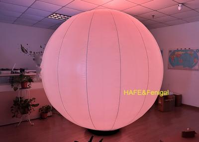 China Dia.2.2m Balloon Light With Fan Chassis Continuous Inflation For Exhibition Halls for sale
