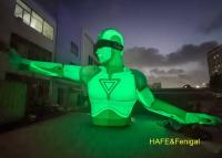 China 6m Or 20 feet High Custom Inflatable Robot For Dj Concerts Or Sci-Fi Themed Events for sale