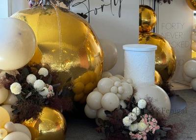 China Christmas Party Festival Wedding Event Decoration Inflatable Giant Mirror Balloon for sale