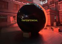 China 3.6KW Spherical RGB LED Film Balloon Light With 5m Diameter DMX Control for sale