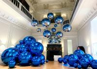 China Large Shiny Inflatable Mirror Ball for Event, Festival & Art Decoration for sale