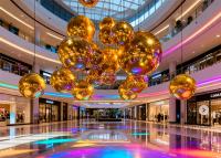 China PVC Inflatable Mirror Balloon Multiple Colors Available Customizable spheres for sale