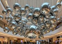 China 1m 2m 2.5m PVC Inflatable Mirror Balloon Space Atmosphere Decoration for sale