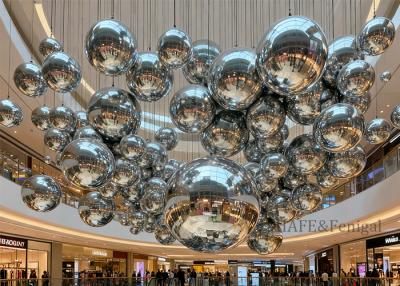 China 1m 2m 2.5m PVC Inflatable Mirror Balloon Space Atmosphere Decoration for sale