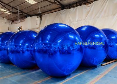 China 4ft, 5ft, 6ft Green Blue PVC Mirror Balloons for Indoor or Outdoor Art Installations for sale