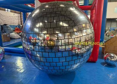 China Silver Disco-Style PVC Mirror Balloons For DJ Nights, Music Parties Or Club Events for sale