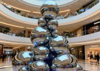 China Inflatable PVC Mirror Ball Sparkly Decorative Element, Customizable In Size And Color for sale