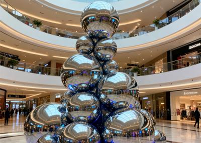 China Inflatable PVC Mirror Ball Sparkly Decorative Element, Customizable In Size And Color for sale