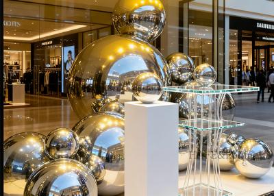 China Inflatable Sparkling Balloons Decorative PVC Mirror Balloon for sale