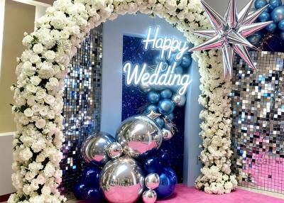 China Event Party Stage Decoration Advertising PVC Inflatable Mirror Ball for sale