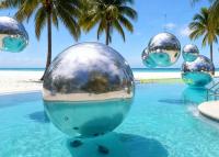 China PVC Silver Mirror Balloons For Luxury Pool Parties, Weddings, Photo Shoots for sale