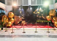 China PVC Double-Layer Silver Golden Red Mirror Balloons For Public Art & Corporate Events for sale