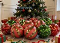 China Christmas mirror balloons made of durable PVC, create dazzling holiday decorations for sale